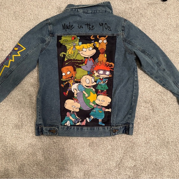 Nickelodeon | Jackets & Coats | Nickelodeon Rugrats 9s Collectors Denim ...
